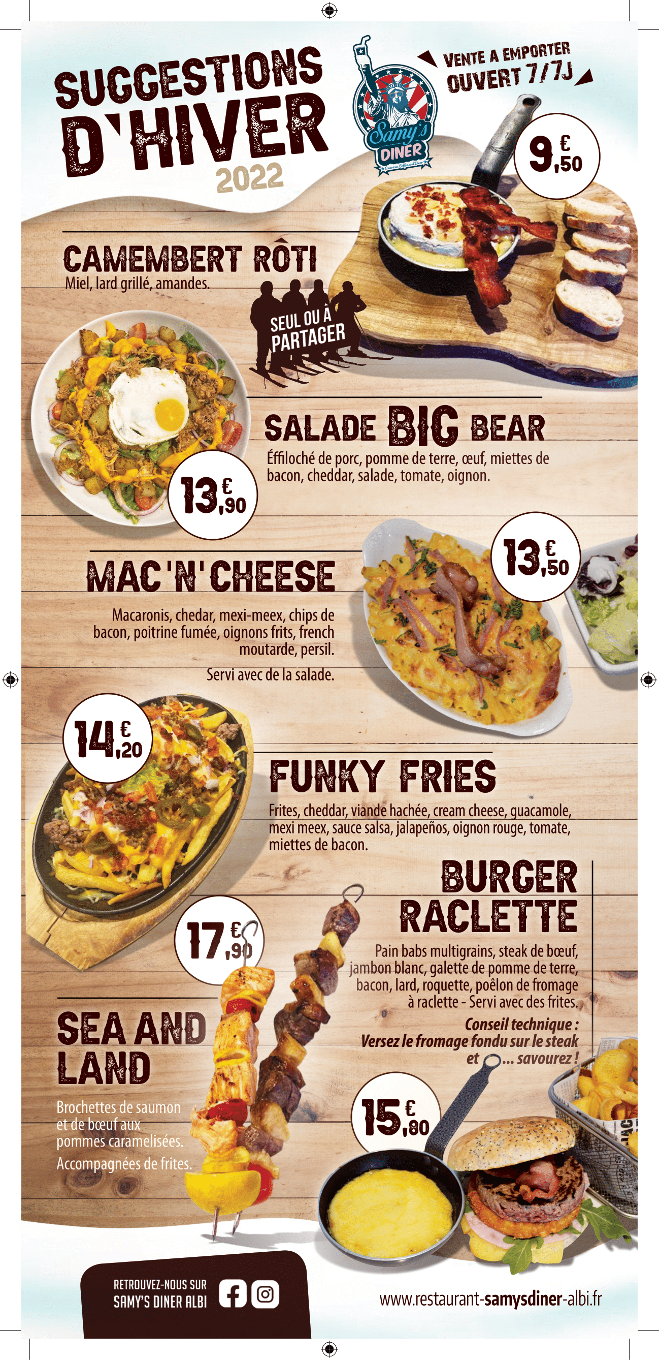 Carte Hiver 2022/2023